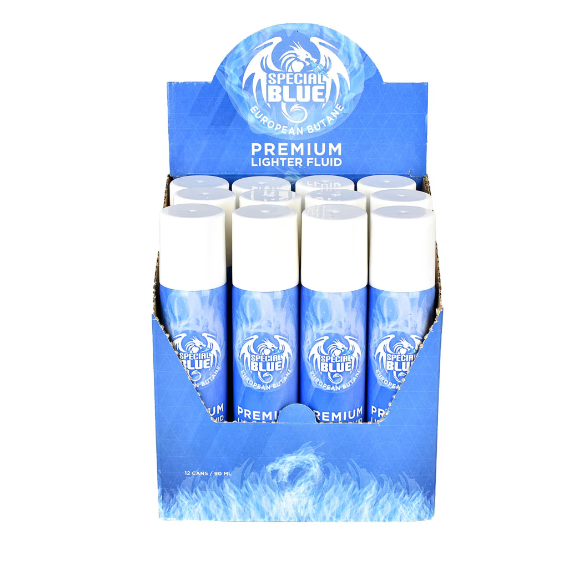 Special Blue Butane - 90mL Refill Bottles, 12-Pack Display | High ...